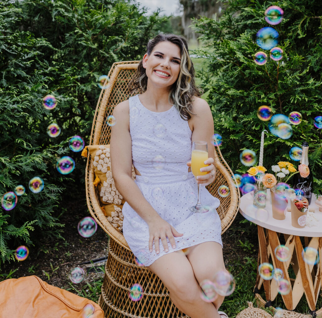 Boho Picnic Vignette – Echo Event Rentals
